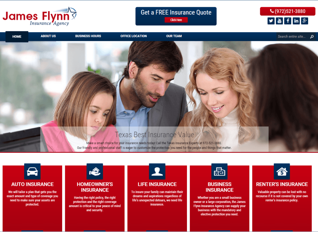 James Flynn Insurance Agency - Osky Blue
